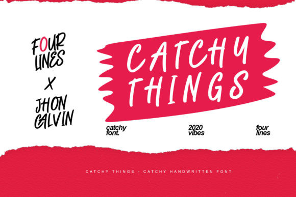 Catchy Things Font - Free Font