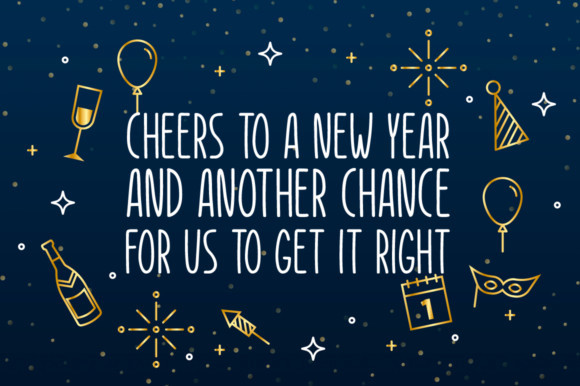 New Year Font - Free Font