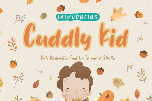 Cuddly Kid Font - Free Font