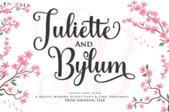 Juliette and Bylum Font - Free Font