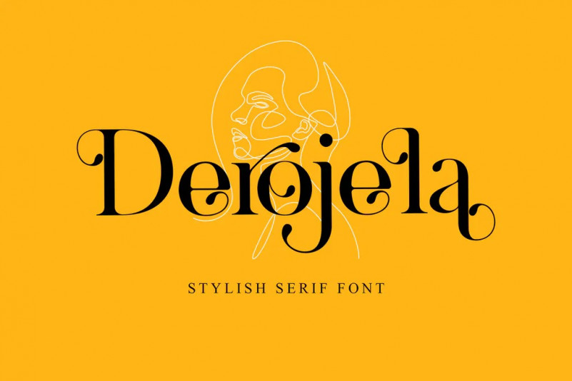 Derojela Font - Free Font