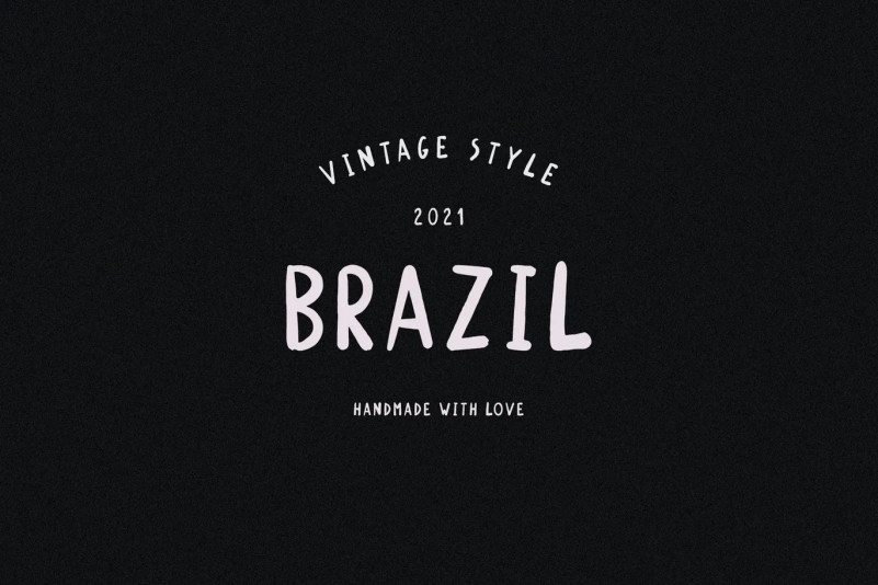 Brazil Font - Free Font