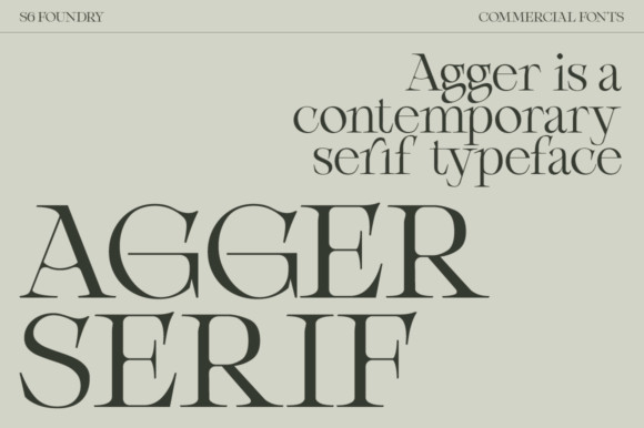 Agger Font - Free Font