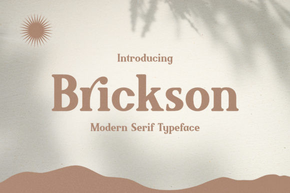 Brickson Font - Free Font