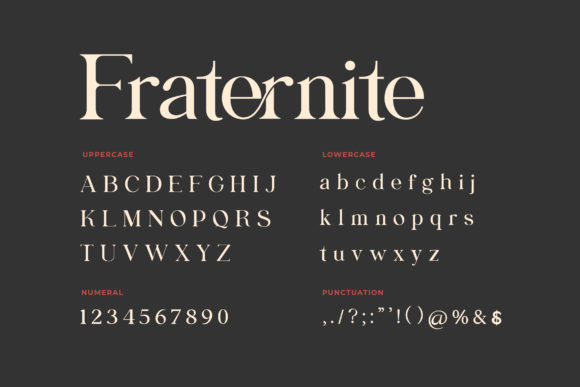 Fraternite Font - Free Font