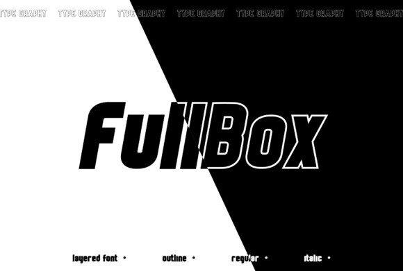 FullBox Font - Free Font