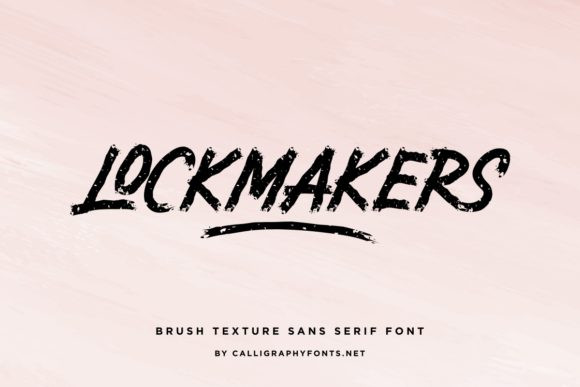 Lockmakers Font - Free Font
