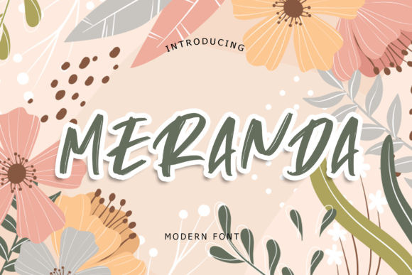 Meranda Font - Free Font