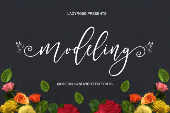 Modeling Font - Free Font