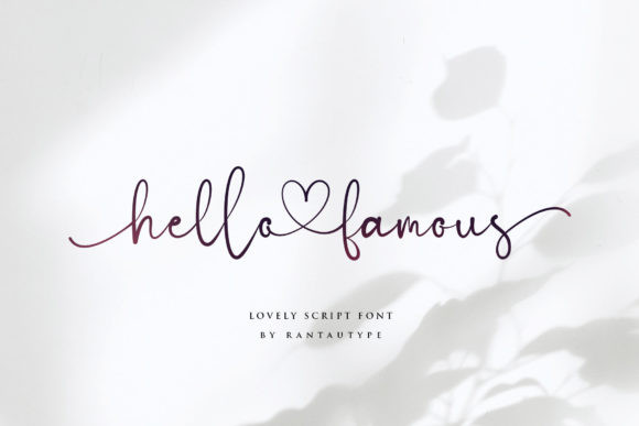 Famous - Free Font