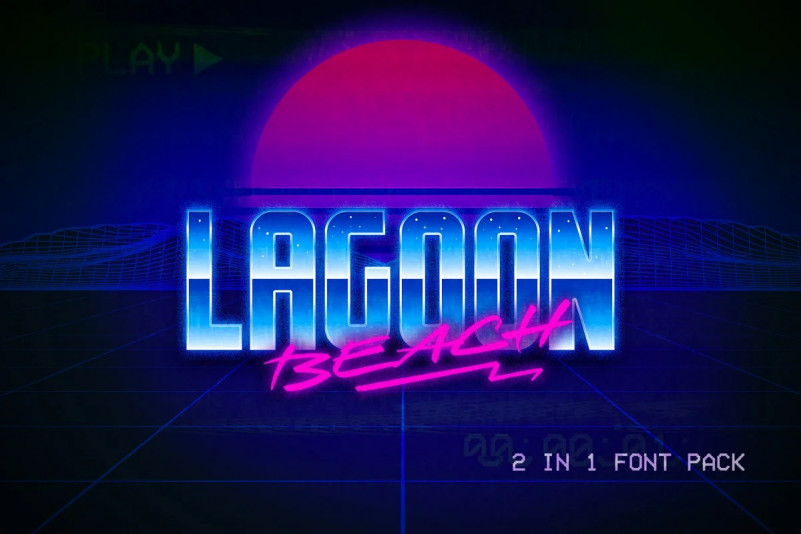 Lagoon Beach Font - Free Font