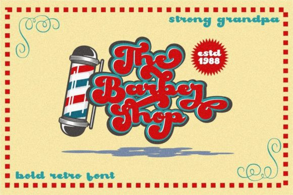 Strong Grandpa Font - Free Font