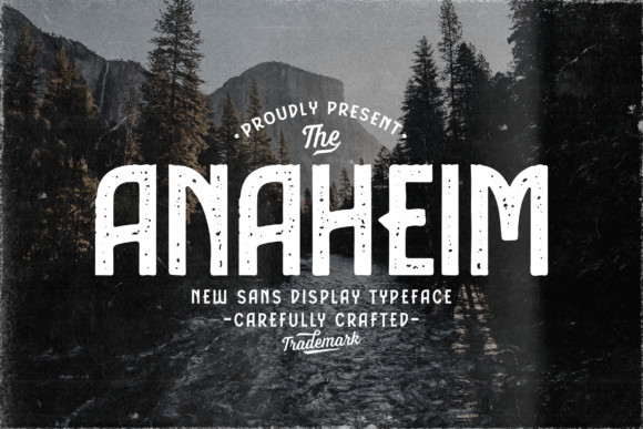 Anaheim Font - Free Font