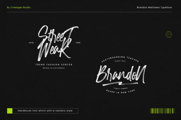 Brandon Matthews Font - Free Font