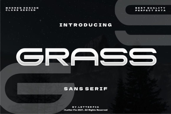 Grass Font - Free Font