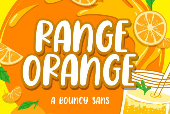Range Orange Font - Free Font