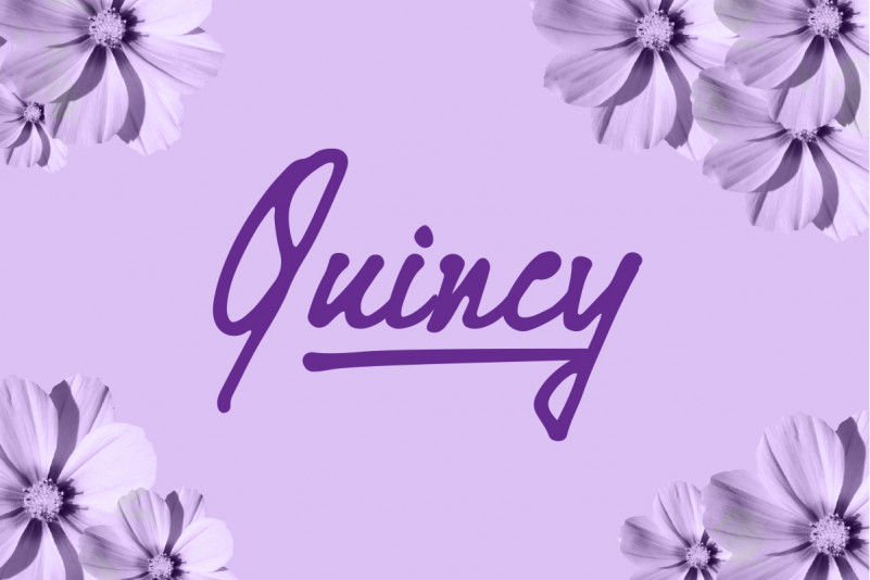 Quincy Font - Free Font
