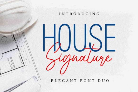 House Signature Font - Free Font