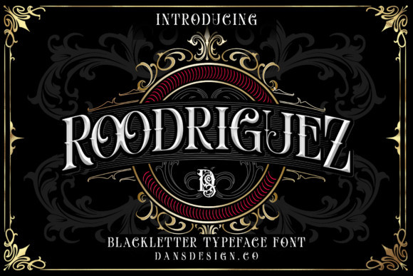 Rodriguez Font - Free Font
