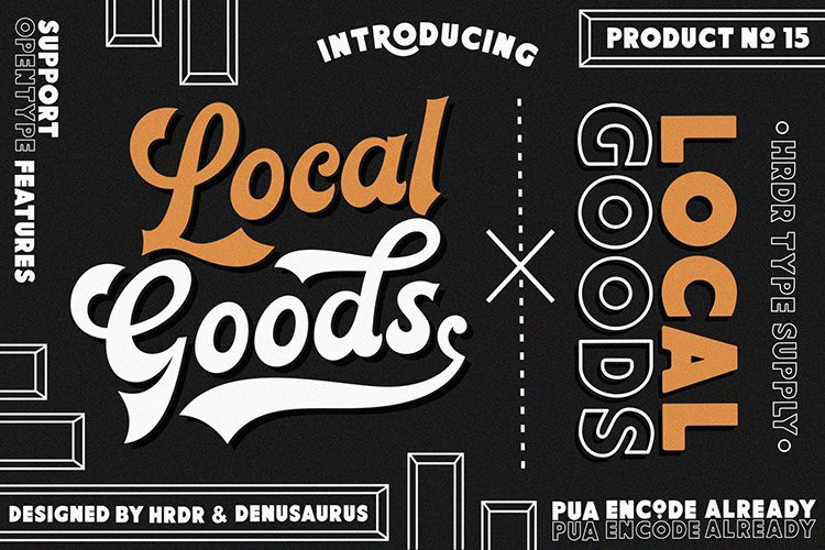 Local Goods Font - Free Font