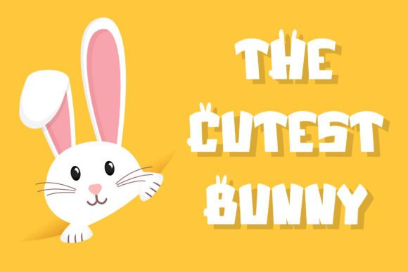Jumpy Bunny Font - Free Font