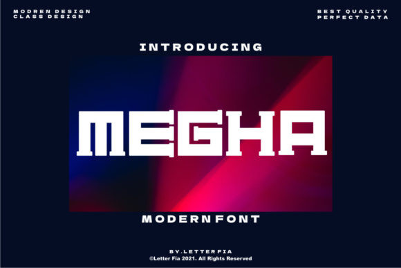 Megha Font - Free Font