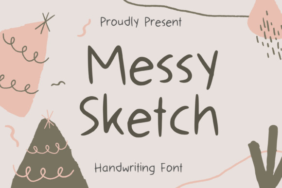 Messy Sketch Font - Free Font
