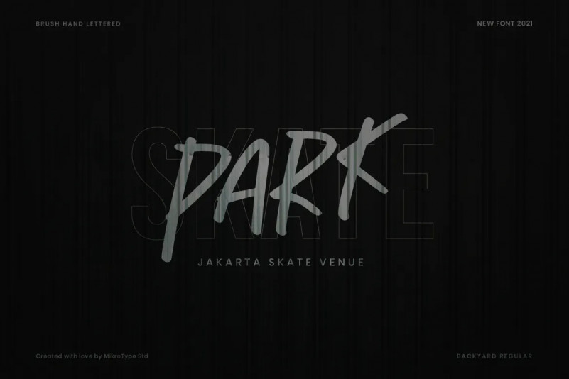 Backyard Font - Free Font