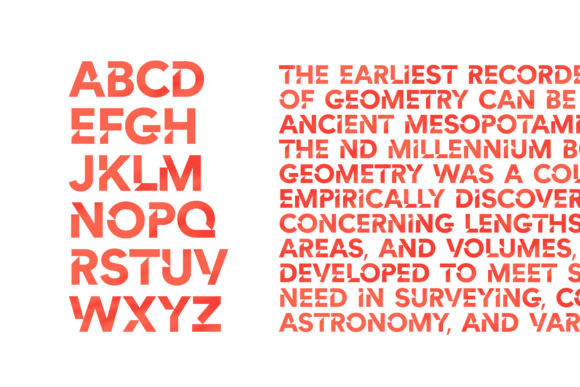 Angled Font - Free Font