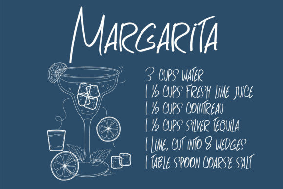 Cocktail Font - Free Font