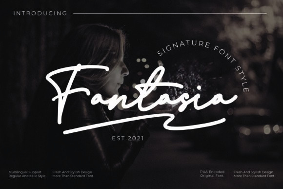Fantasia Font - Free Font