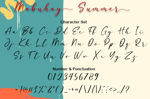 Mabuhay Summer Font - Free Font