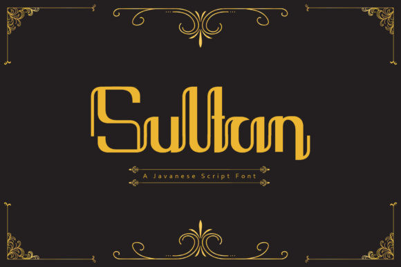 Sultan Font - Free Font