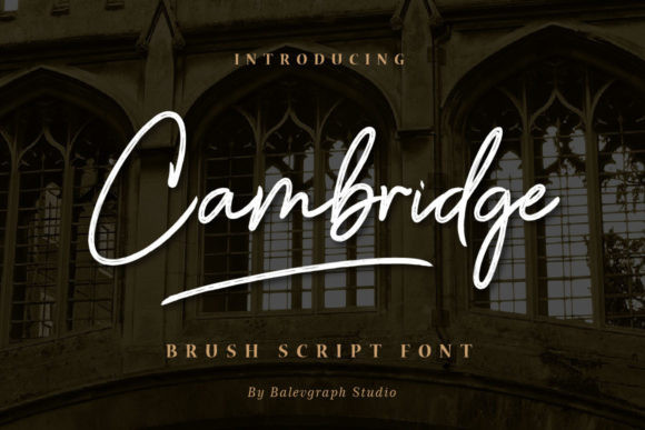 Cambridge Font - Free Font