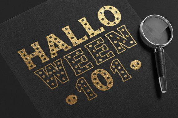Halloween Skull Font - Free Font