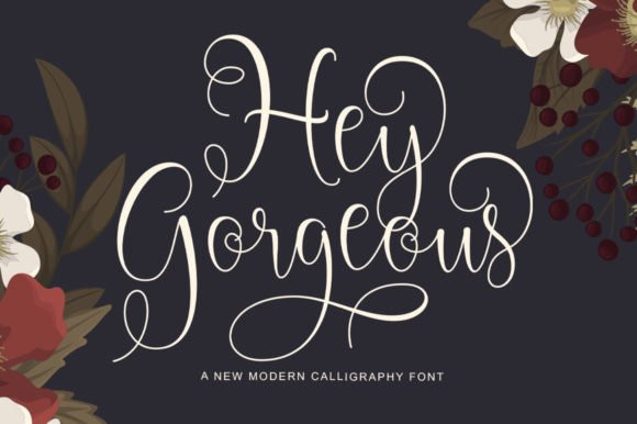 Hey Gorgeous Font - Free Font