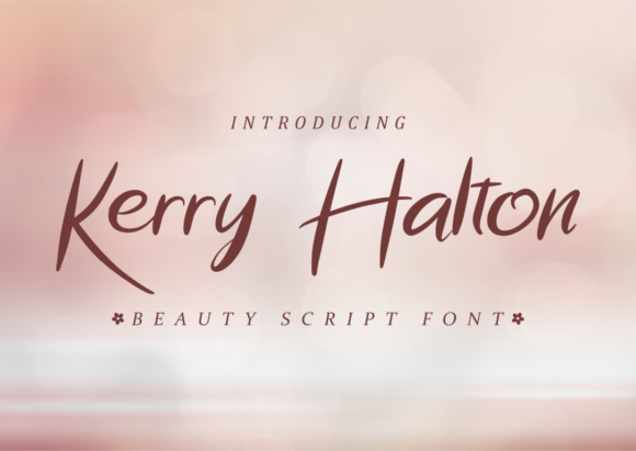 Kerry Halton Font - Free Font