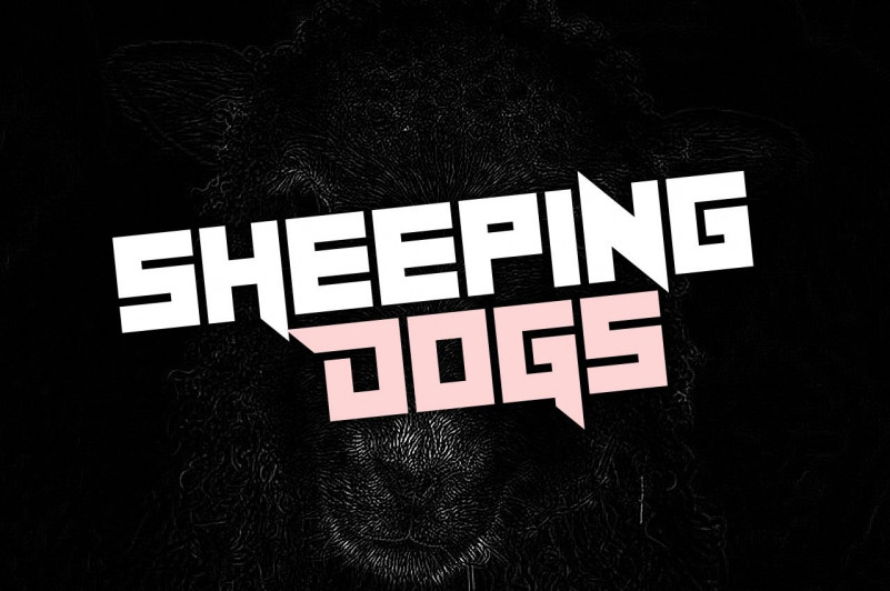 Sheeping Dogs Font - Free Font