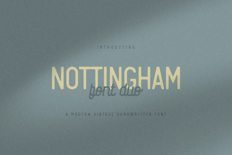 Nottingham Font - Free Font