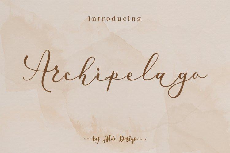 Archipelago Font - Free Font
