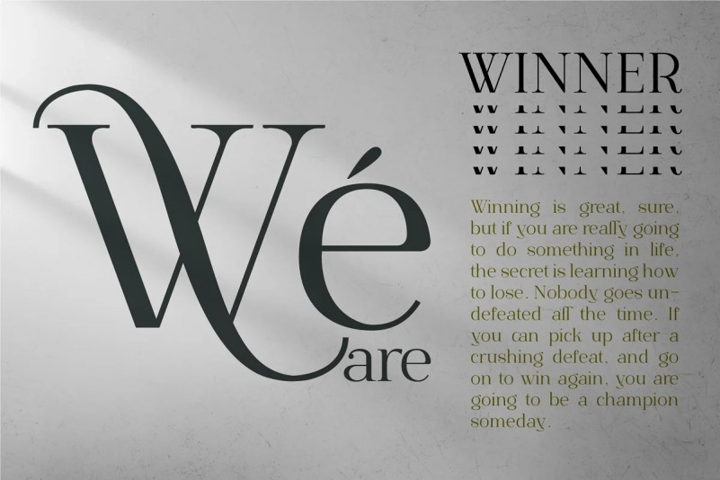 Negra - Two Style Font - Free Font