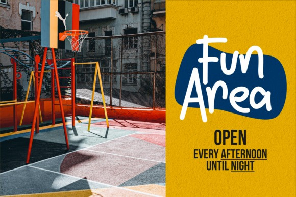 Snuggle Bear Font - Free Font