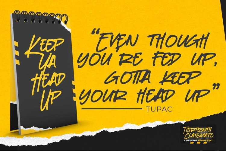 Thirteenth Classmate Font - Free Font