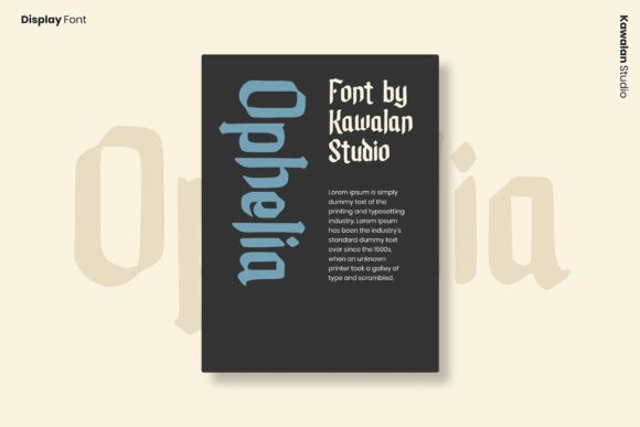 Ophelia Font - Free Font