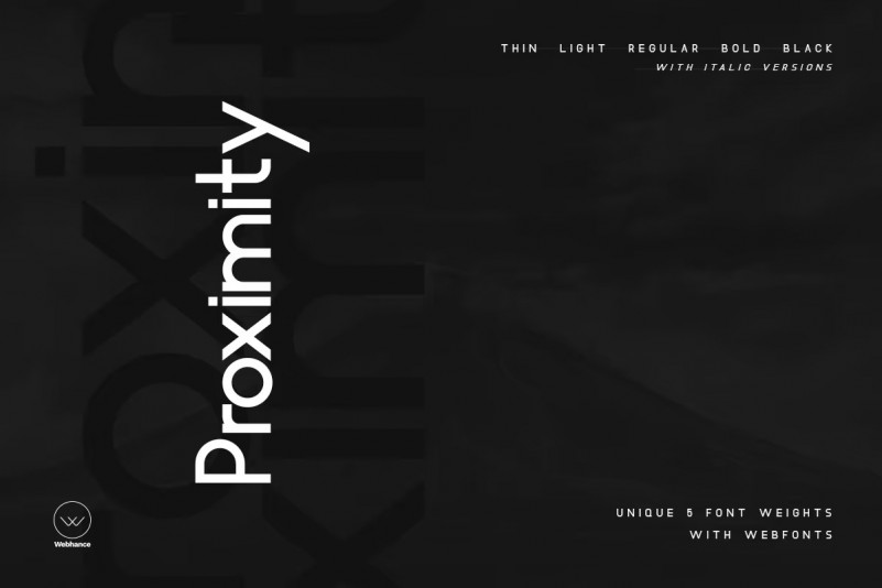Proximity Font - Free Font