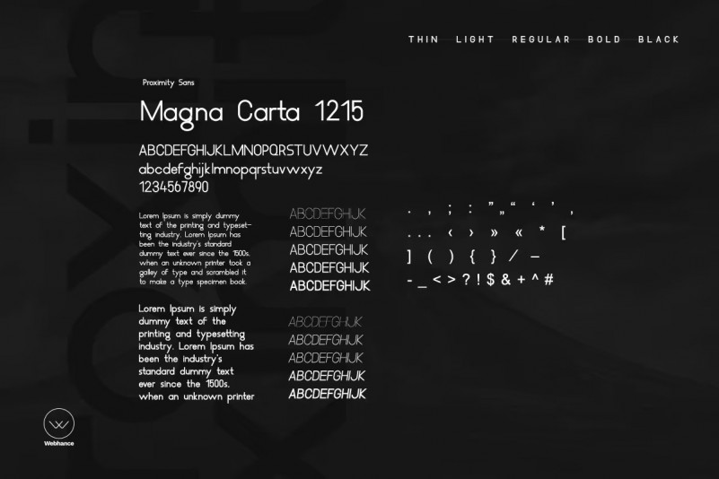 Proximity Font - Free Font
