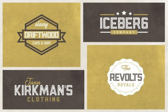 Retro Lines Font - Free Font