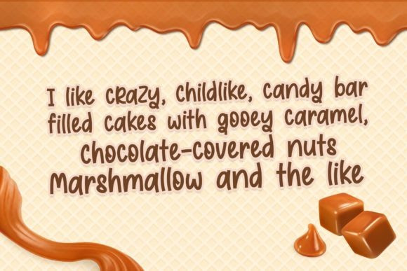 Sweet Toffee Font - Free Font