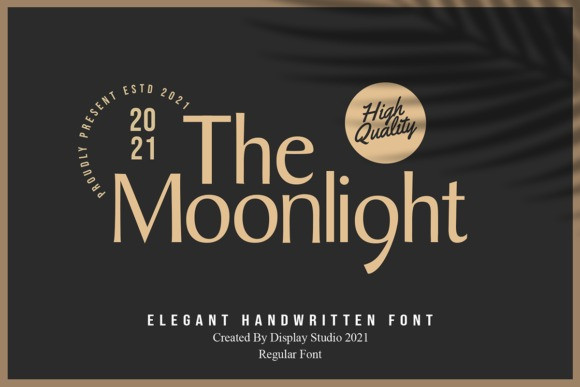 The Moonlight Font - Free Font