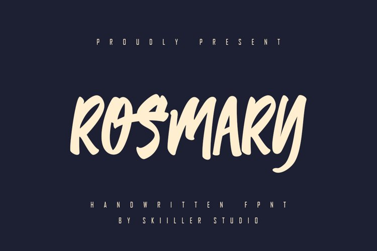 Rosmary Font - Free Font
